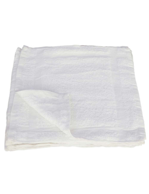 KITCHEN CLEANING CLOTH WHITE SQUARE 10 PCS/SET