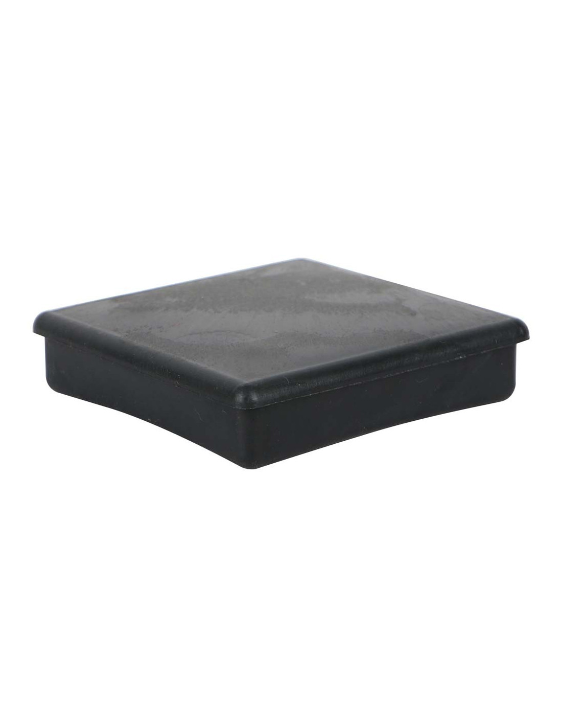 SQUARE PLASTIC INSERT TUBE BLACK 80 x 80 MM
