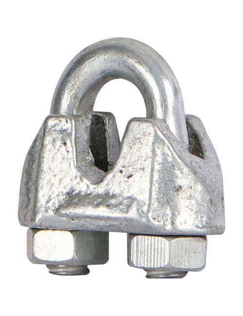 ELEC. GALV. DIN741 WIRE ROPE CLIPS 6 MM