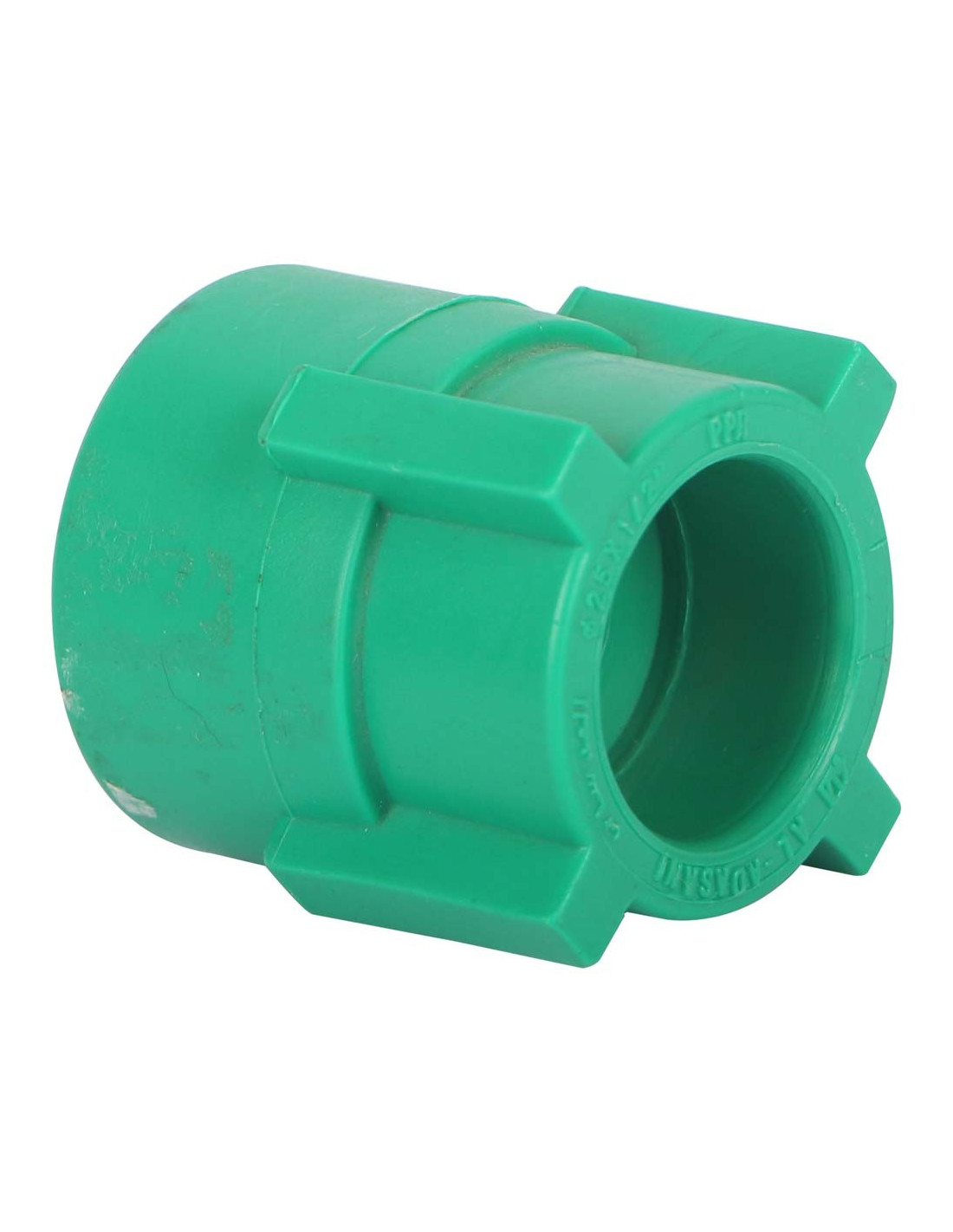 ADASANI PPR FEMALE THREADED ADAPTOR 3/4" x 1/2"