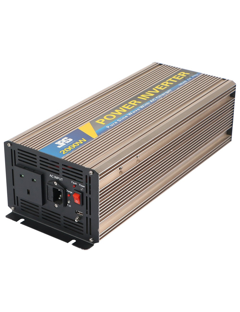 INVETER 12V DC محول مع شحن 2000 وات CHN