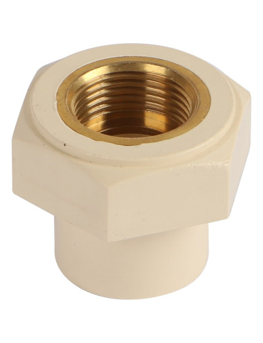 PVC FEMALE BRASS THREADED ADAPTOR 3/4"