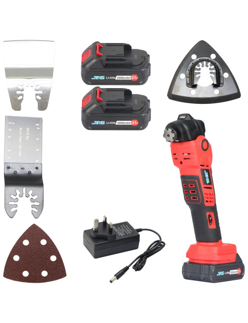 JAS-MT21V MULTI-FUNCTION TOOLS SET 2PCS LITHIUM BATTERIES 21V