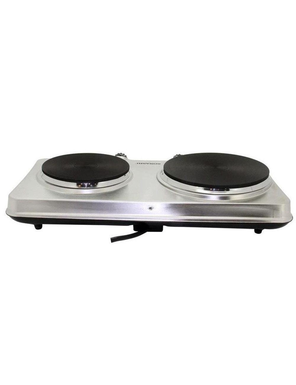 SONASHI STAINLESS STEEL DOUBLE HOT PLATE