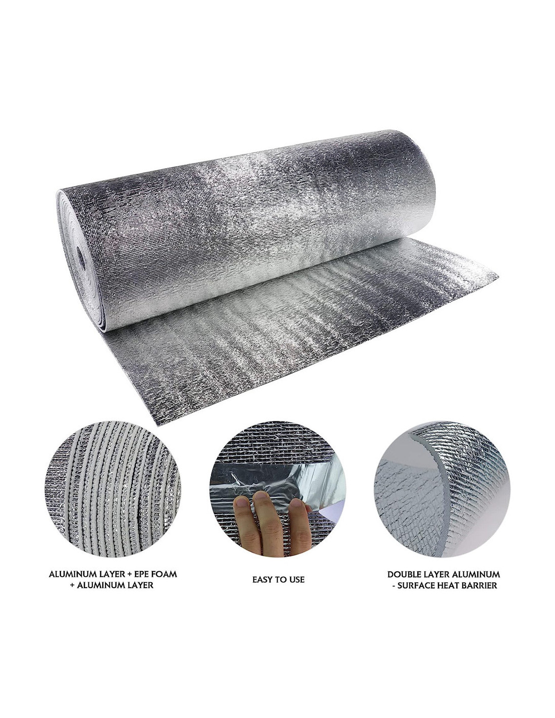 INSULATION FOAM SHEET 1.10 x 20 MTR x 25 MM