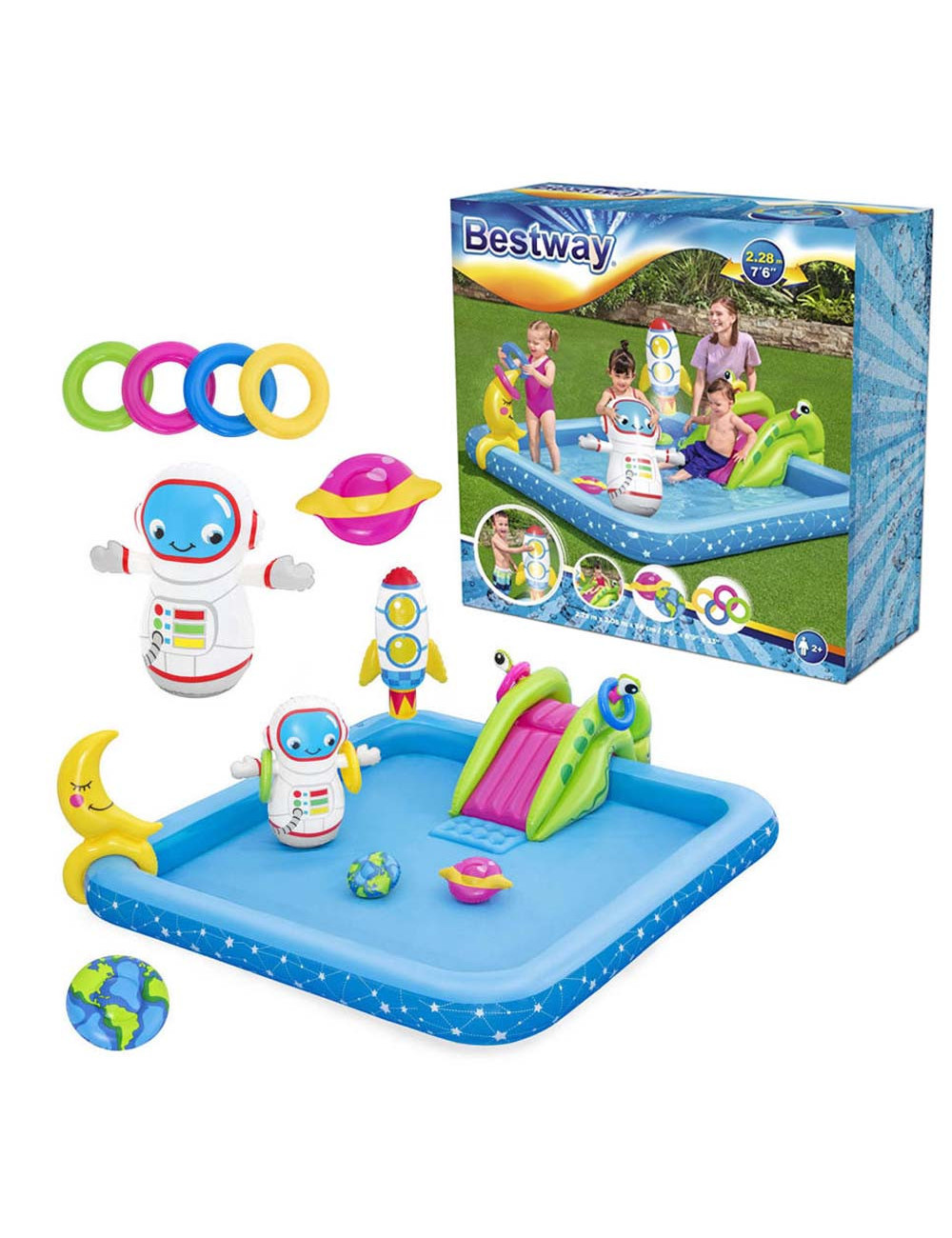 00126 BESTWAY LITTLE ASTRONAUT PLAY CENTER