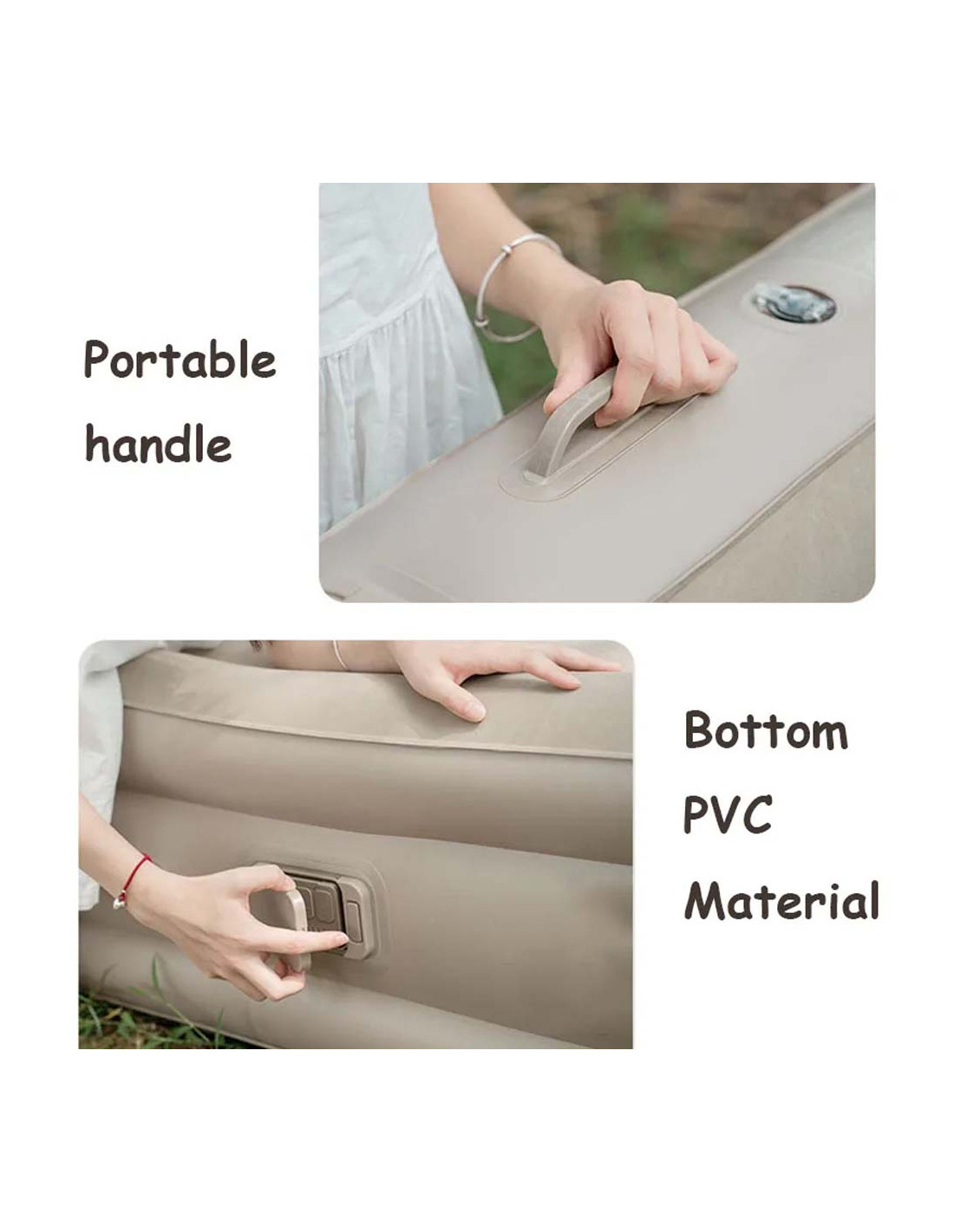 LZH-043 AIR MATTRESS LITHIUM BATTERY 4000MAH 200 X 180 X 25CM