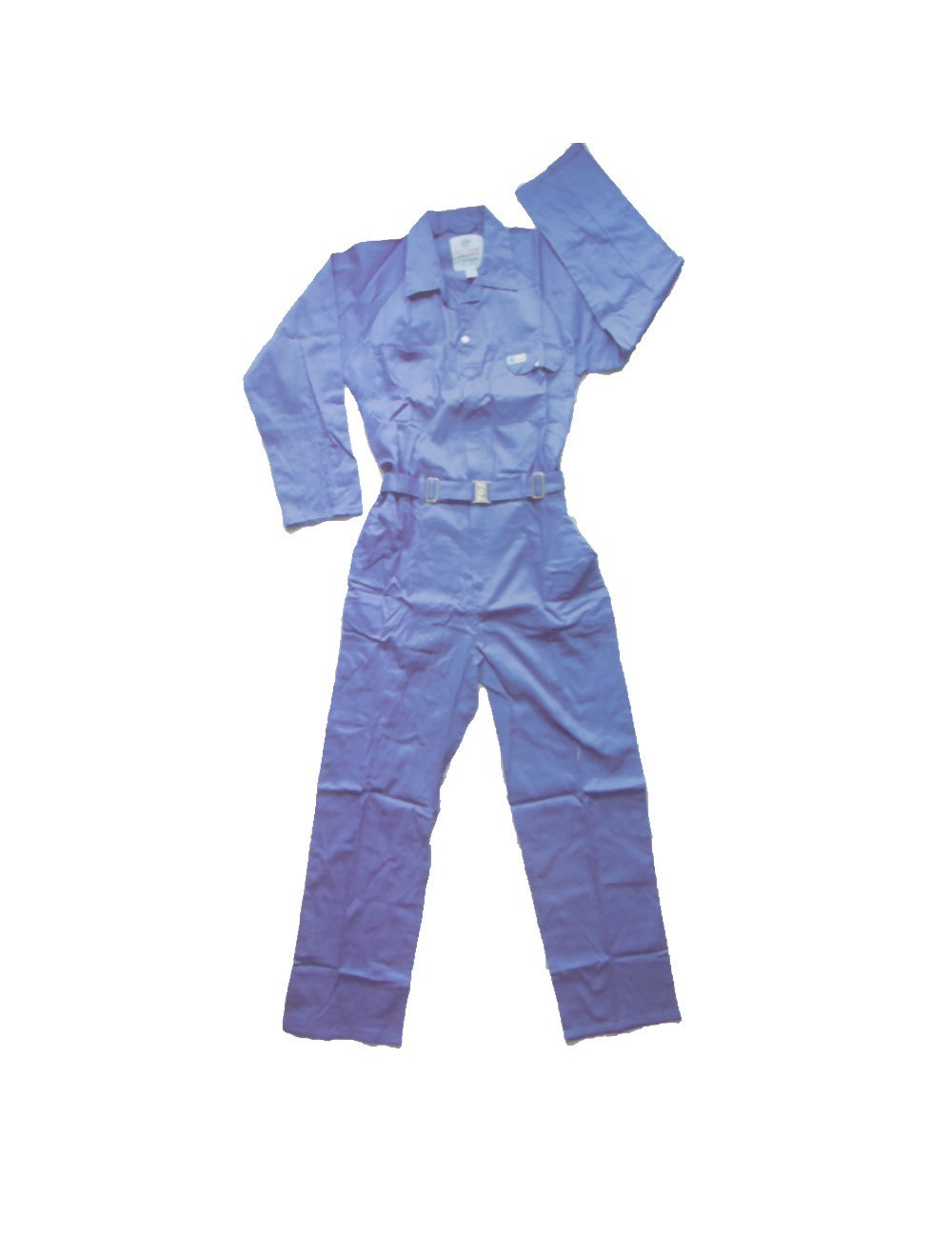 FT-1219 COVERALL MIX POLYSTER & COTTON LIGHT BLUE 4XL